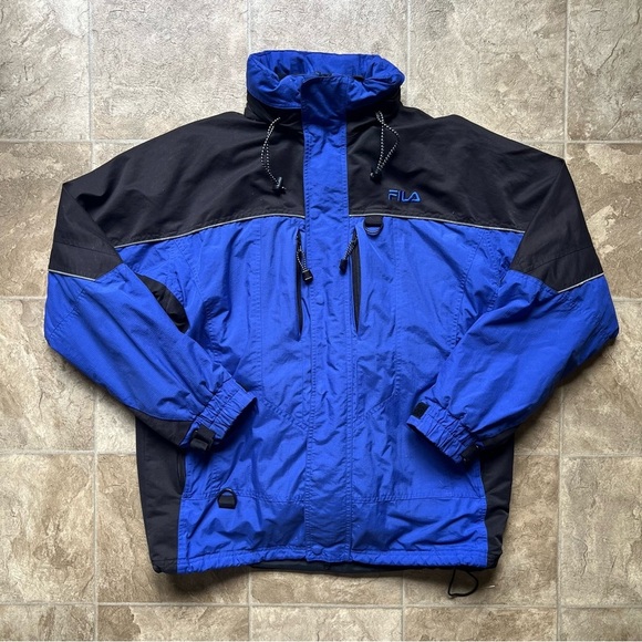 Fila | Jackets & Coats | Vintage Fila Mens Winter Jacket Fleece Lining ...